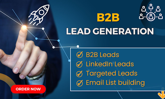 Do b2b lead generation email list building linkedin leads prospect list building by Hafiz_zamaan ...