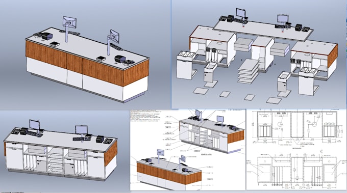 Do display counter, posm items, retail display,custom furniture with ...