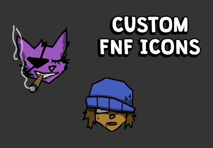 Make friday night funkin icons for you by Erlikart | Fiverr
