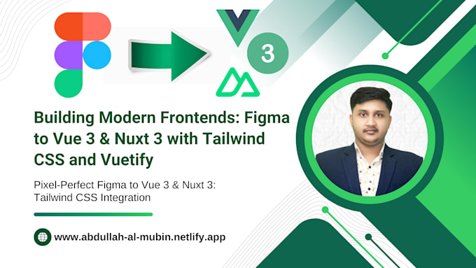 Figma a vue 3 figma a nuxt 3 frontend basato su tailwind vuetify