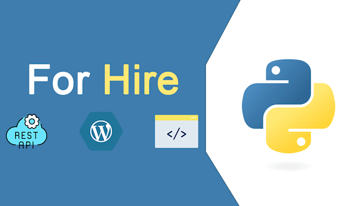Create python programs and solve bugs by Rhasan05 | Fiverr Create python programs and solve bugs by Rhasan05 | Fiverr