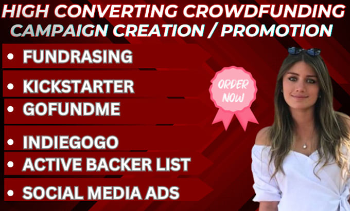 Do crowdfunding campaign promotion on indiegogo,gofundme,kickstarter ...