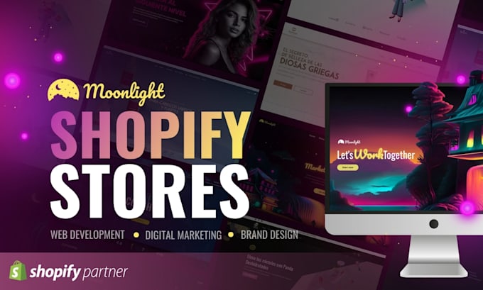 Build a high converting shopify store for your business by Mediamoonlight | Fiverr