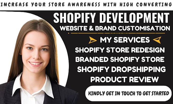 Create shopify dropshipping store, shopify store design and redesign by ...