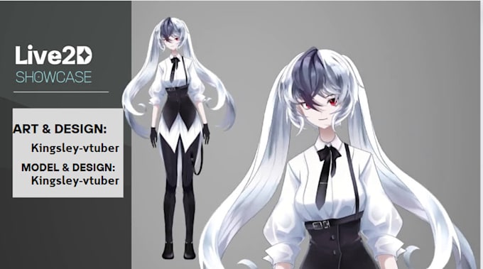 Do custom live2d vtuber model, live2d rigging, 2d vtuber, vtube studio, facerig by Kingsley0234 ...