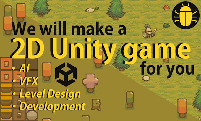 Make a 2d unity game for you by Nj_gamedev | Fiverr