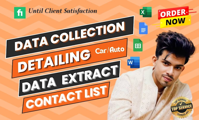 Do data collection, contact list for car and auto detailing website by ...
