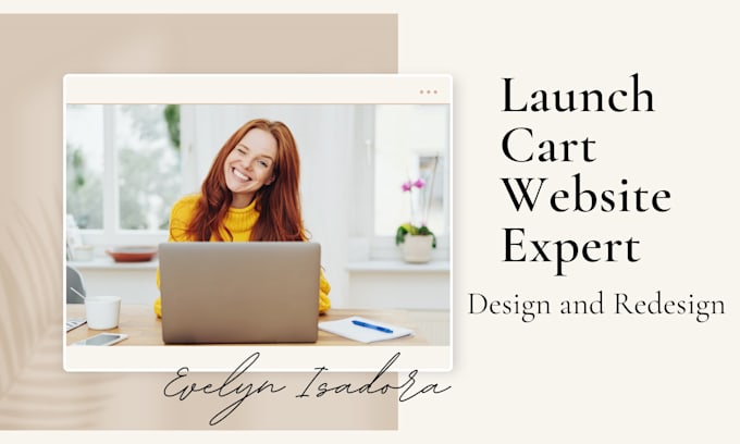 Design and redesign one product launch cart store by Evelyn_isadora | Fiverr