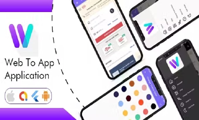 Convert website to webview based android and ios pro mobile apps by Dylanydev | Fiverr
