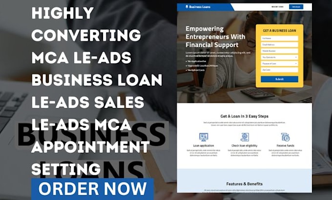 Provide hot mca leads business loan leads sales leads appointment ...