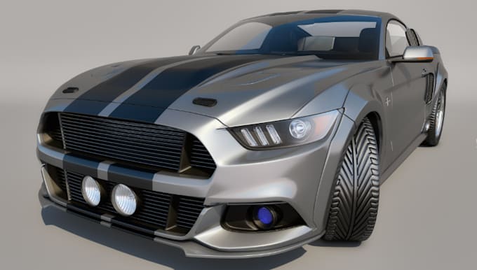 Make 3d car modeling and blender rendering, car model printing by ...
