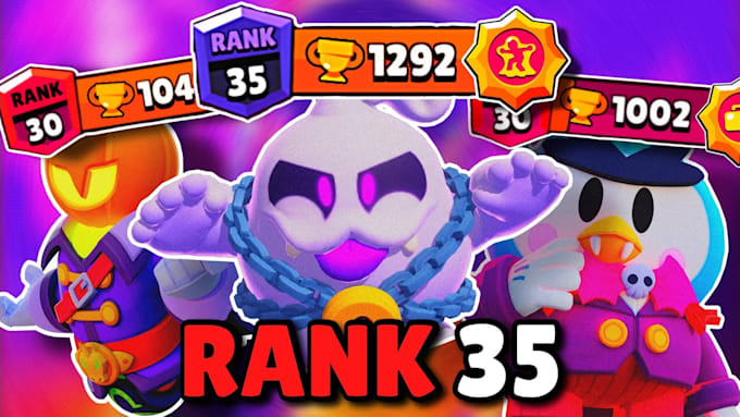 Do a rank 35 push for you by Brawlstars_push | Fiverr