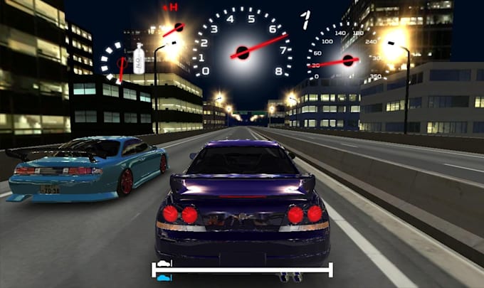 Develop realistic car racing game with car race battle game by Berlingid | Fiverr