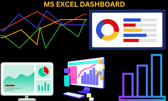 Create excel dashboard, excel graphs and excel data analysis by Mhussainsabir | Fiverr