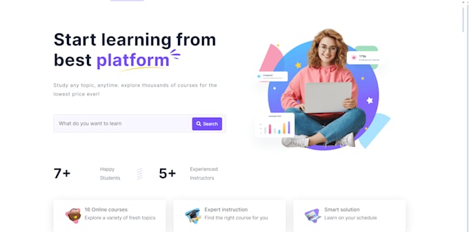 Create learning management system by Boppixel | Fiverr