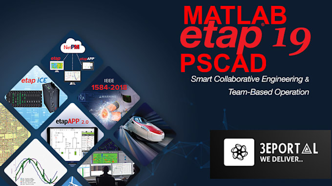 Do power system design and analysis using etap,pscad,pvsyst,matlab on time by Abel_thomas184 ...