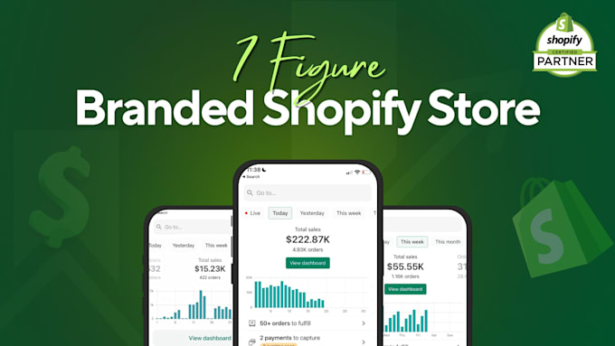 Build shopify store or dropshipping ecommerce store by Saadafaq | Fiverr