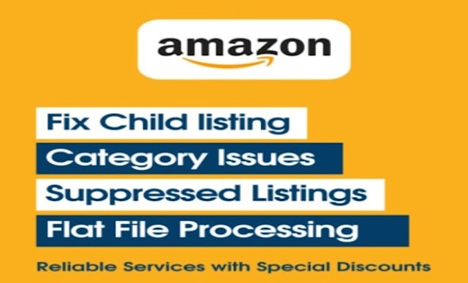 Create or fix amazon product listing or parent child variation listing by Mdsuhail8394 | Fiverr