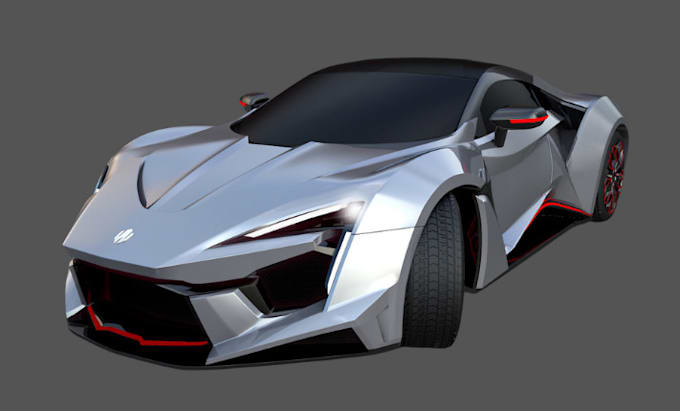 Do realistic 3d car modeling 3d car rendering 3d car animation by ...