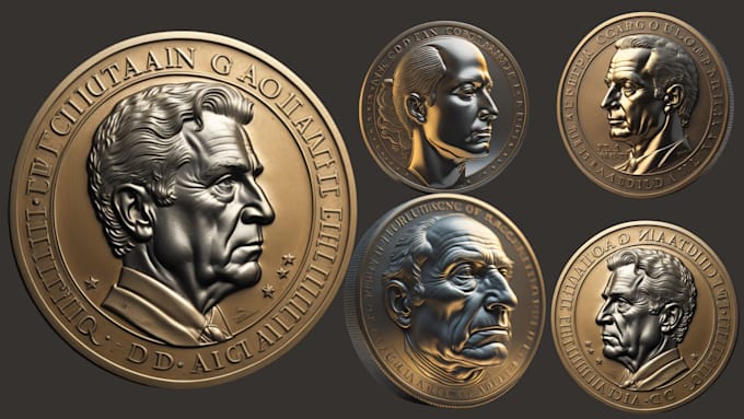 Design unique 3d nft coin, cryptocurency, 3d meme, 3d token animation ...