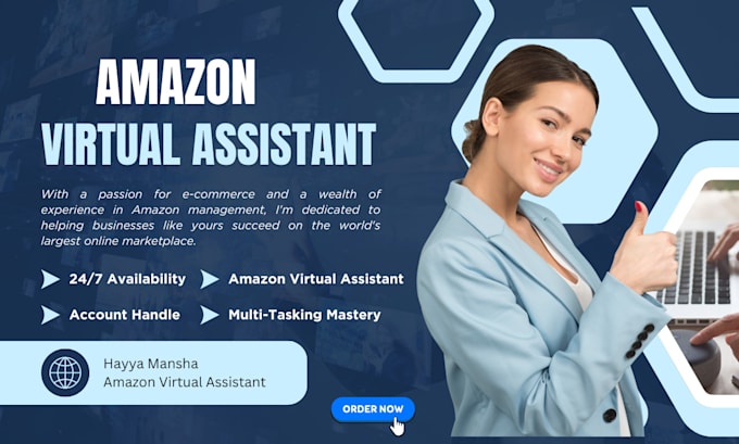 Professional amazon virtual assistant expert by Maahrunissa | Fiverr