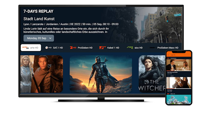 Live streaming app, android tv app, iptv app, vod app, ott app, video ...