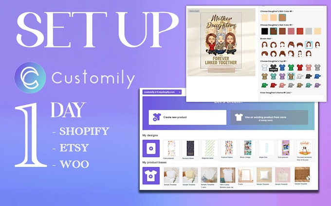 Set up customily for your products by Hoazenny | Fiverr