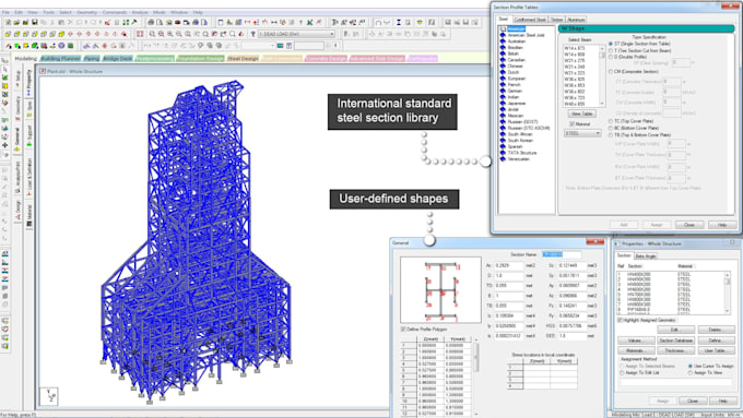 Create automate software for structural engineering with staad pro ...