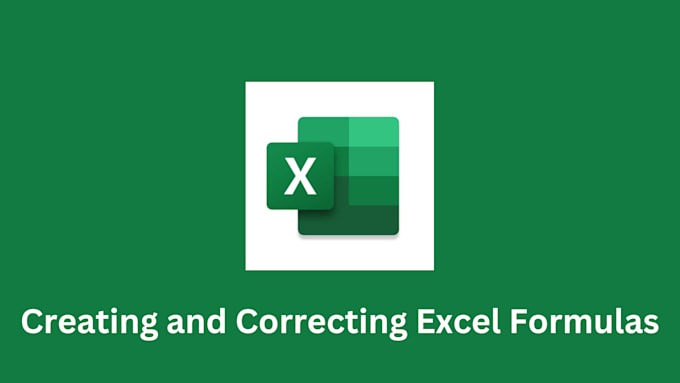 Create and correct excel formulas by Unssiqbal | Fiverr