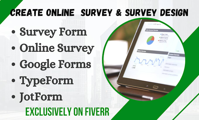 Create a responsive online survey form, questionaire on googleforms ...