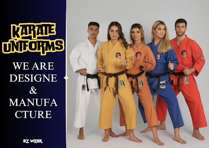 Design and manufacture karate uniform, bjj rashguard, taekwondo by ...