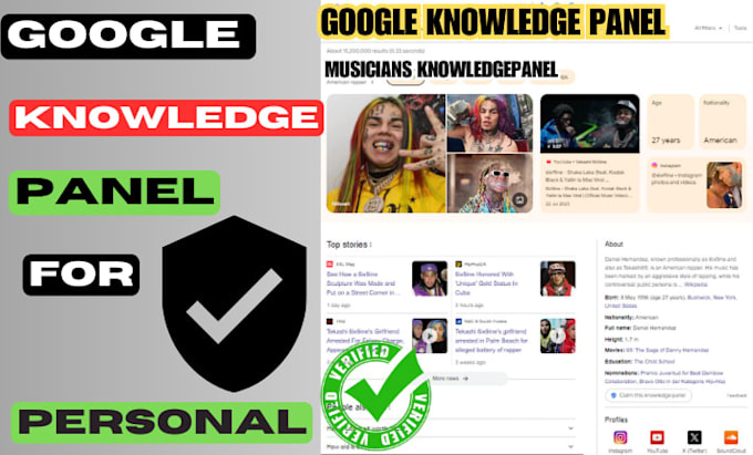 Create a standard and verified google knowledge panel, knowledgepanel for person by Azimuth_kkp ...