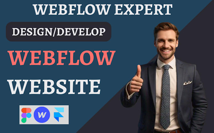 Create webflow website, convert xd to webflow, figma to webflow, webflow expert by Wisdom_daniel ...