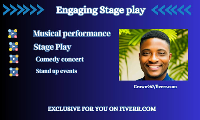 Write engaging stage play, musical performance, and concert script by ...