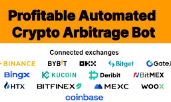 Build crypto arbitrage bot, crypto trading bot, arbitrage bot, binance bot Build crypto arbitrage bot, crypto trading bot, arbitrage bot, binance bot