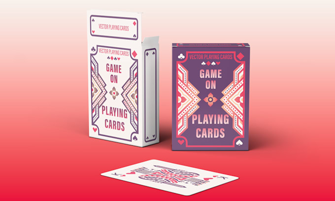 Do complete abstract playing card deck design by Visual_loop | Fiverr