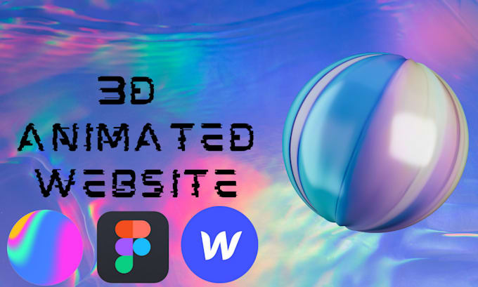 Interactive 3d animated website 3d spline animation scrolling animation ...