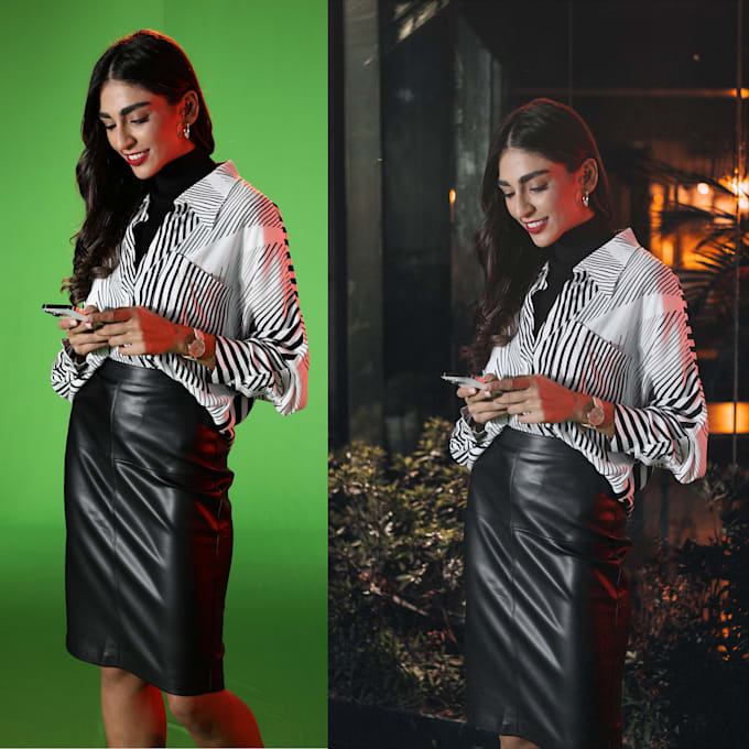 Green screen image editing enhances your photos in 24 hours by Jessydeep | Fiverr