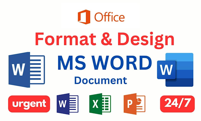 Type and formet microsoft word document for you by Salmankhan1223 | Fiverr
