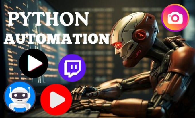 Create youtube bot, twitch bot, tiktok bot, instagram bot, automation ...