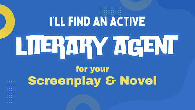 Do query letter find buyer or literary agent for movie script ...