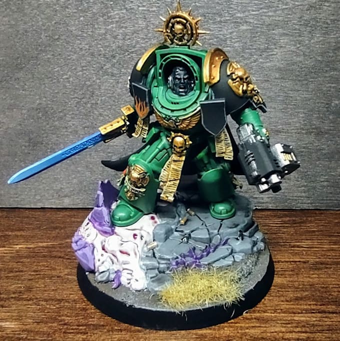 Paint your warhammer, dnd, or board game miniatures by Happylittleorc ...