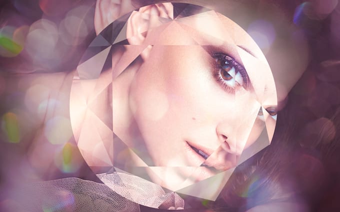 Make a diamond portrait from your photo by Digitalmakeup | Fiverr