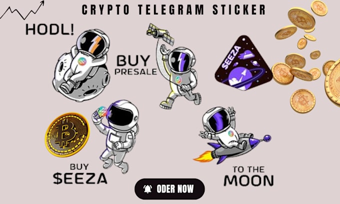 Create telegram stickers package for your crypto projects by Cecil ...
