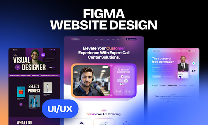 Do figma website design or website mockup design by Mhmanik02 | Fiverr