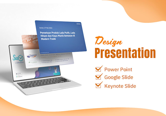 Design a powerpoint presentation, pitch deck, google slides by Khoirdesign | Fiverr