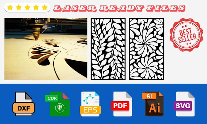 Convert any design ready for laser cutting and engraving by ...
