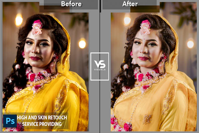 Do skin retouch edit fashion model portrait photo by Visualsbd | Fiverr