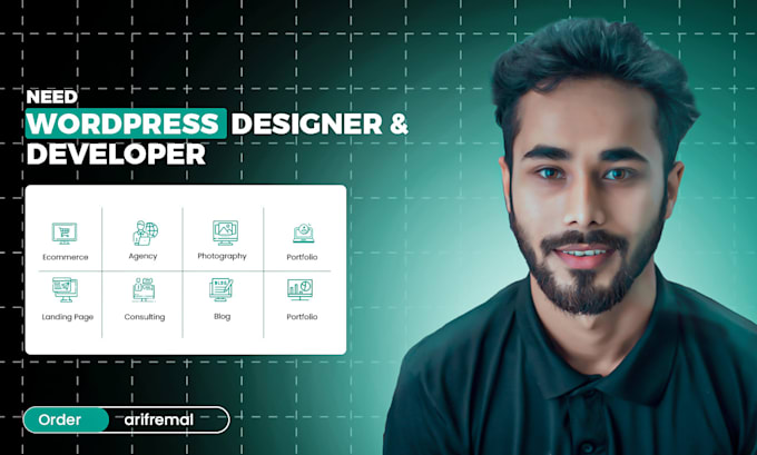 Build wordpress clone, modern, elementor, customize website by Arif_remal | Fiverr