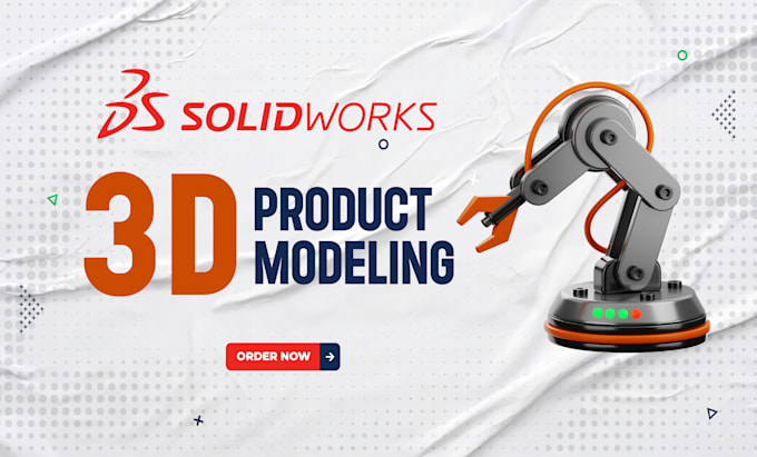 Do 3d cad design, mechanical 3d model solidworks and product design by ...